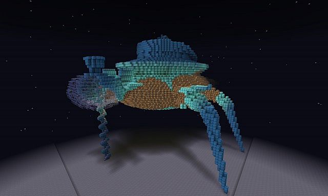 giant mechanical spider Minecraft Map