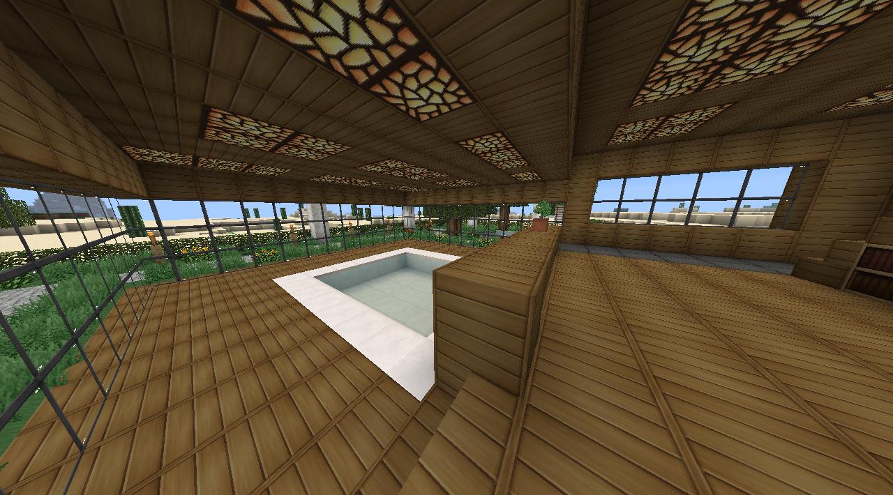 Oasis: A modern home [10 subscriber special] Minecraft Map