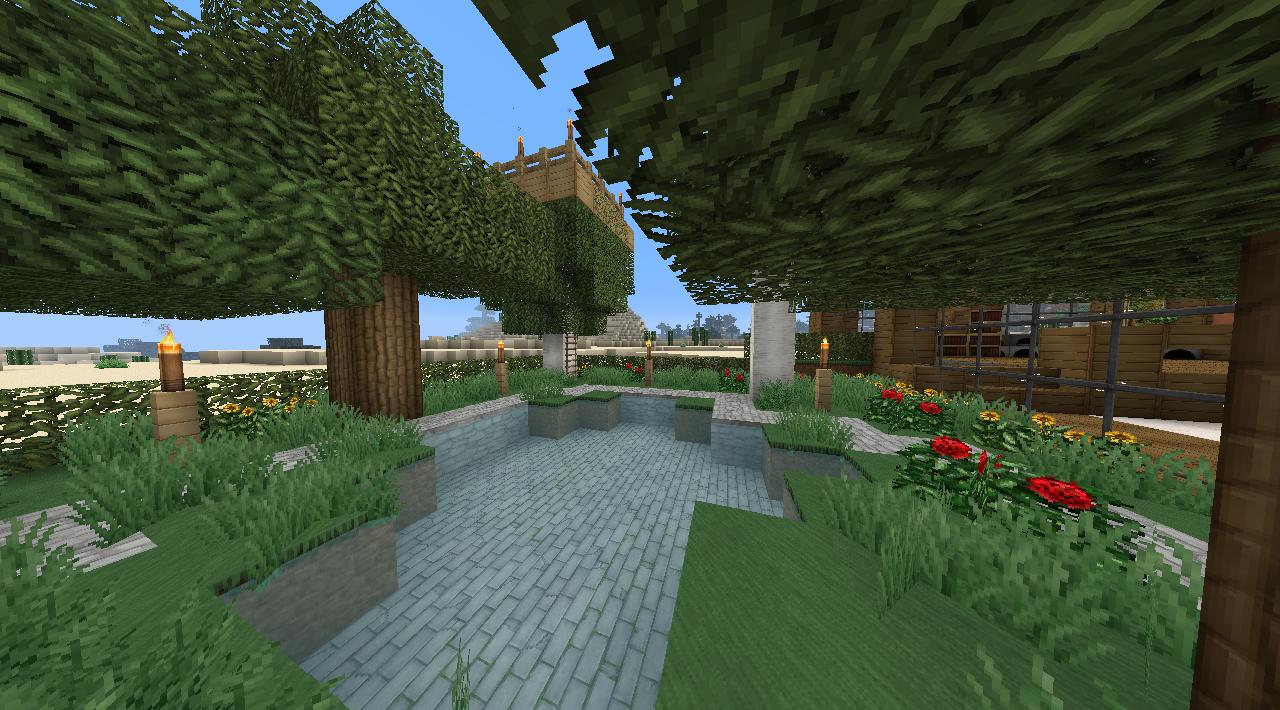 Oasis: A modern home [10 subscriber special] Minecraft Map