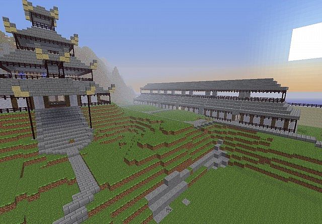 Naruto Inspired Town project Minecraft Map