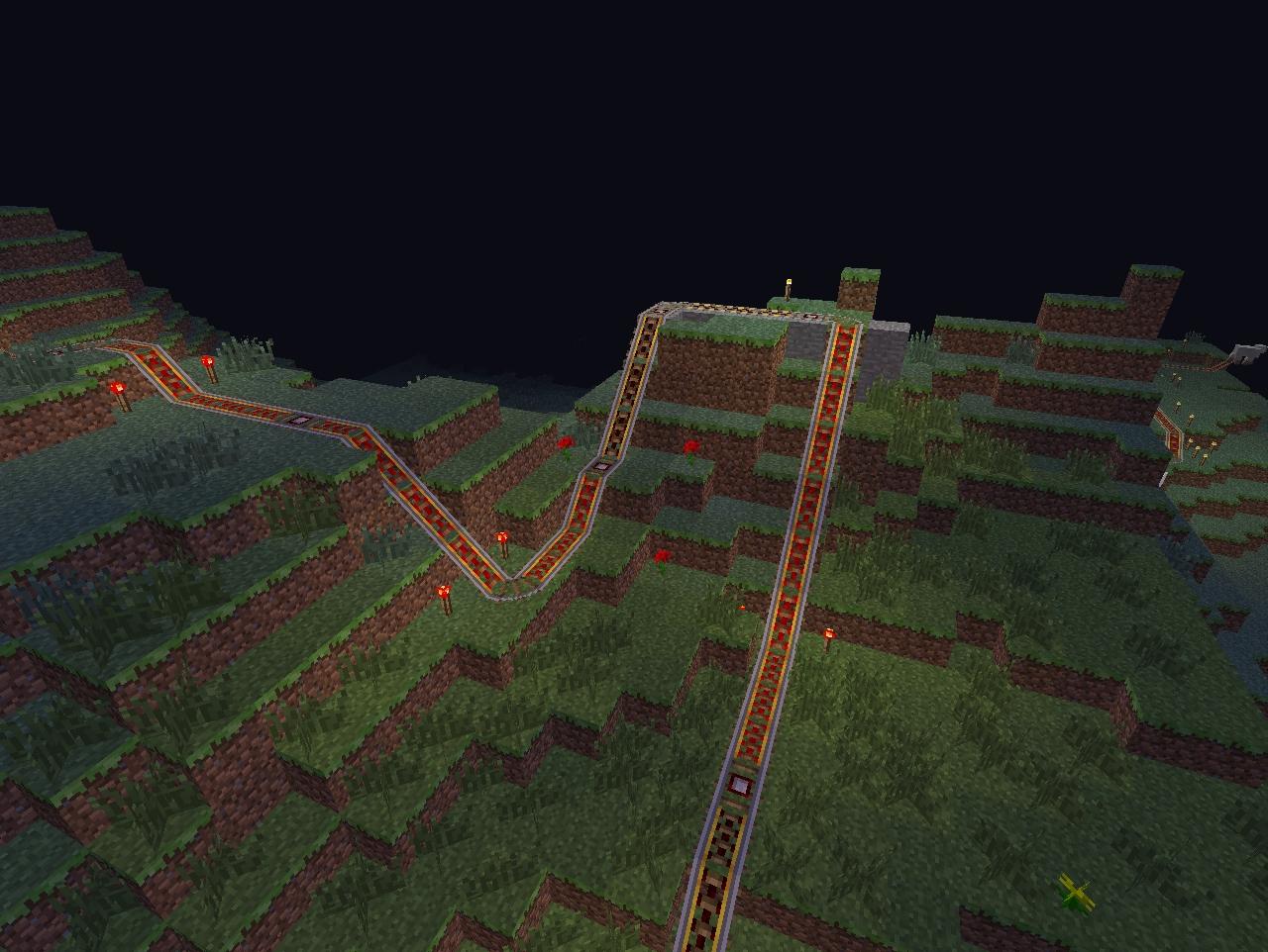 Roller Coaster Minecraft Map