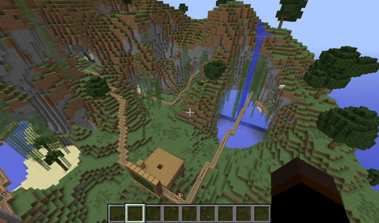 RollerCoaster Minecraft Map