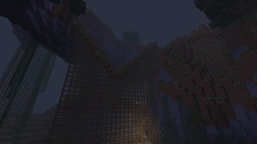 A Long Ride (Rollercoaster contest) Minecraft Map