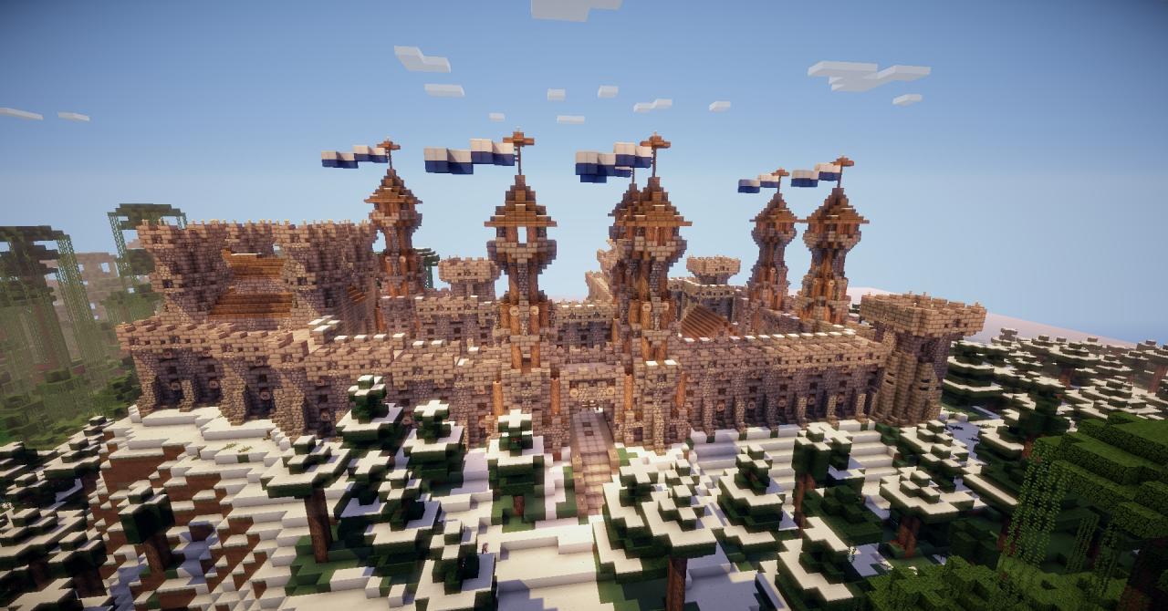 Minecraft - Epic Medieval Castle + Download Minecraft Map