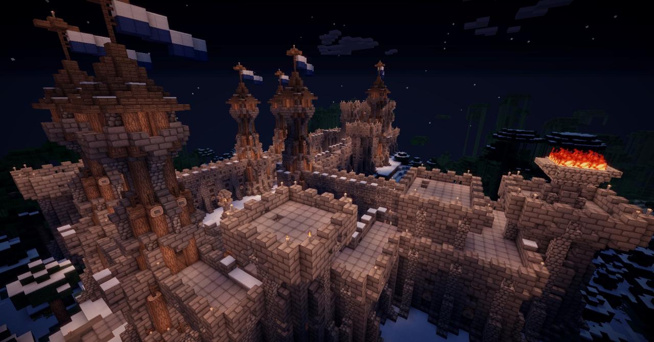 Minecraft - Epic Medieval Castle + Download Minecraft Map