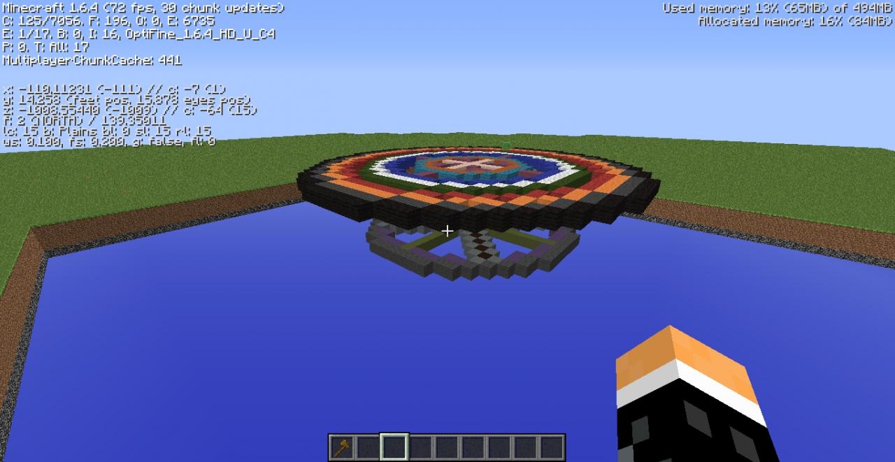 3 Premade splegg/spleff maps Minecraft Map