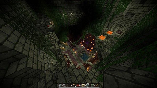 Massive Underground Ruins Minecraft Map