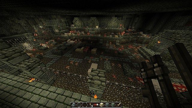 Massive Underground Ruins Minecraft Map