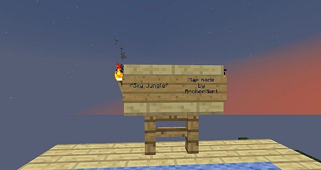 "Sky Jungle" Blitz Map Minecraft Map