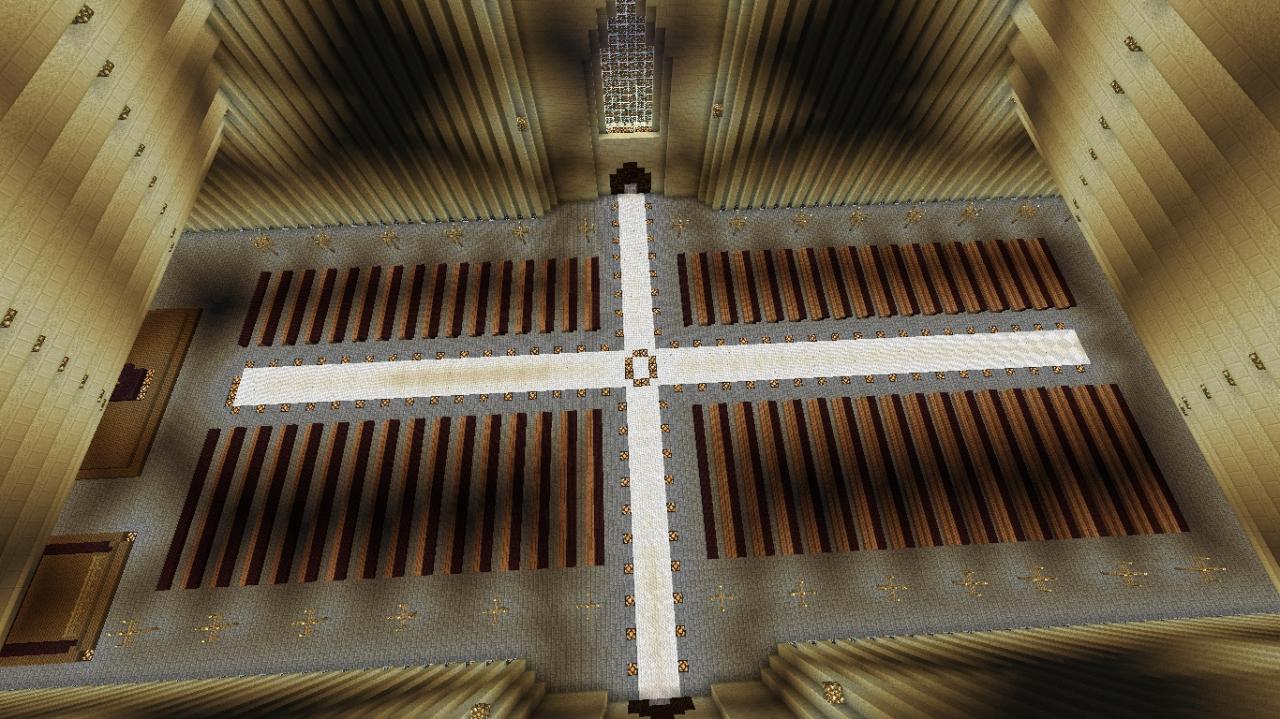 Sand Church Minecraft Map