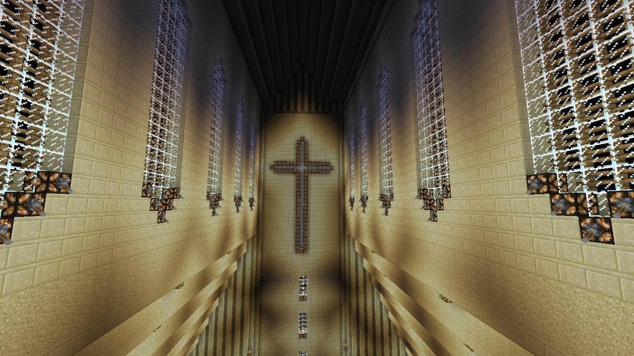 Sand Church Minecraft Map