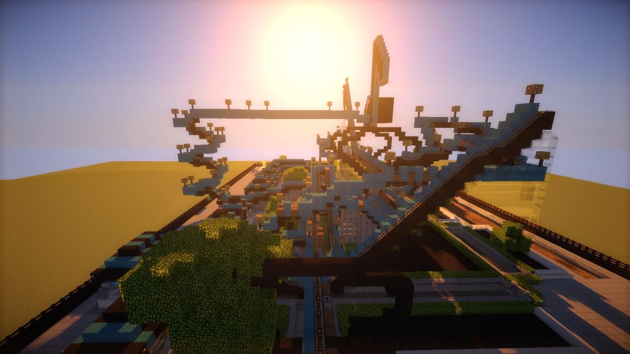 The Note Coaster Minecraft Map