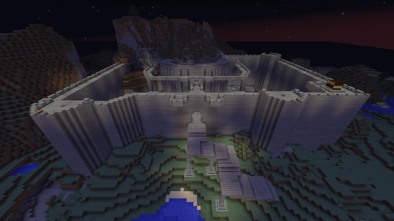 LOTR Inspired Fortress Minecraft Map