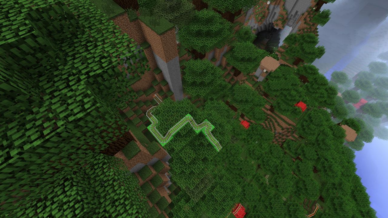 The Explorer Coaster Minecraft Map