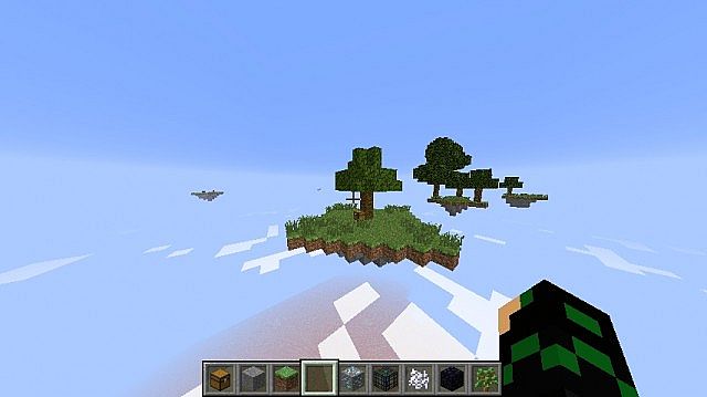 skyblock survival Minecraft Map