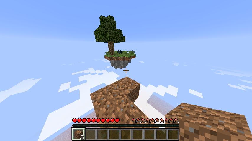 skyblock survival Minecraft Map