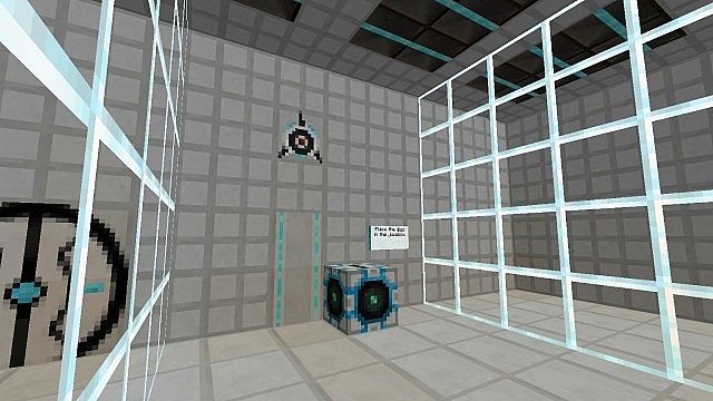 Finding The Portal Gun Minecraft Map