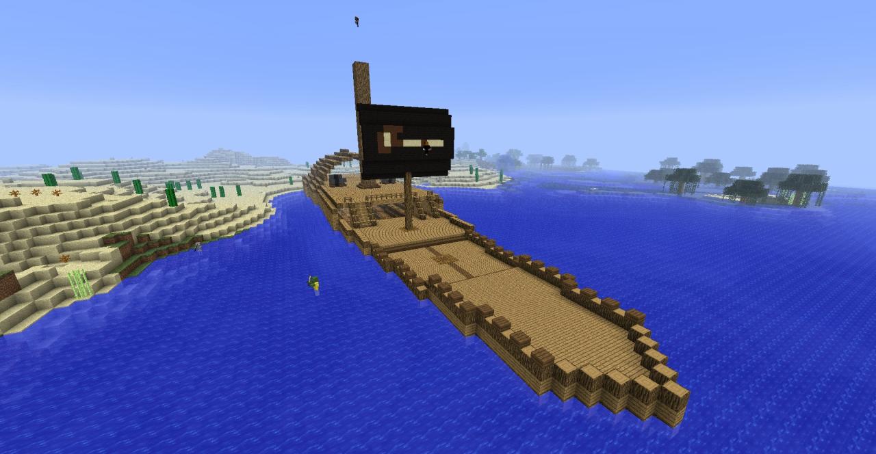 Medieval Boat Minecraft Map