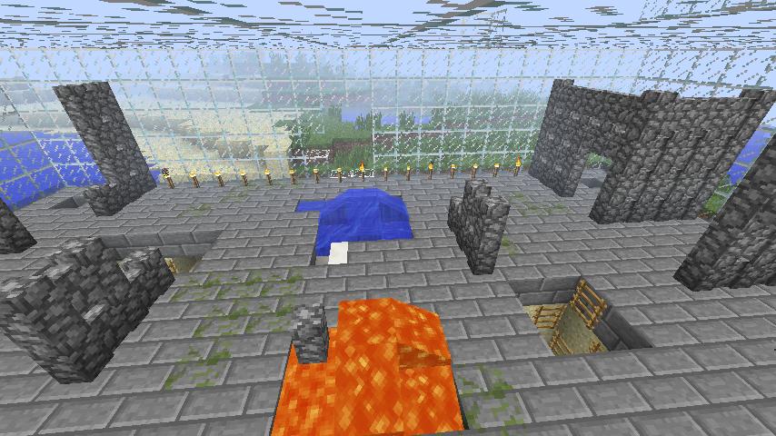 Small pvp arena for your server Minecraft Map