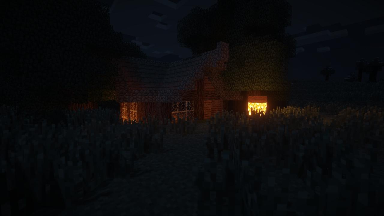 Medieval L-Shaped House Minecraft Map