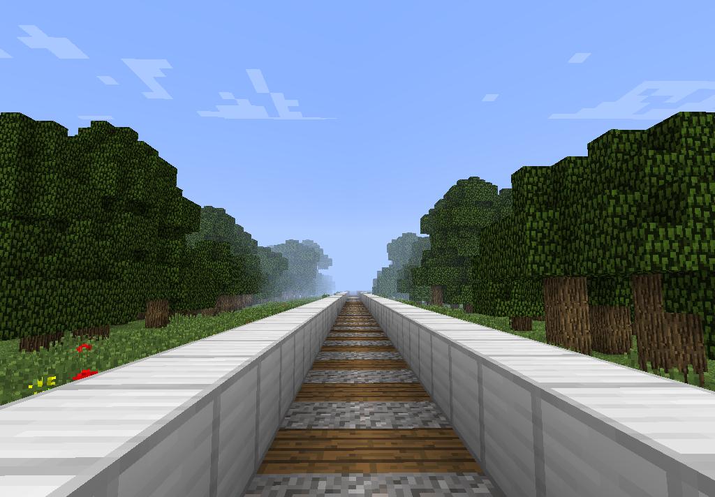 full sized railway adventure map Minecraft Map