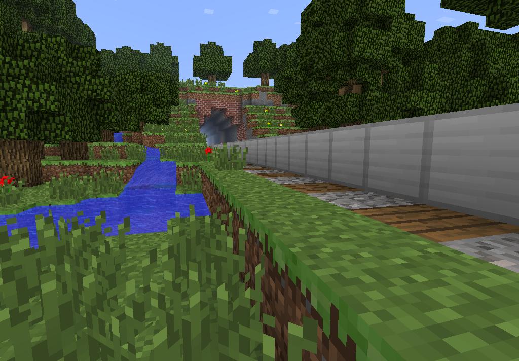 full sized railway adventure map Minecraft Map