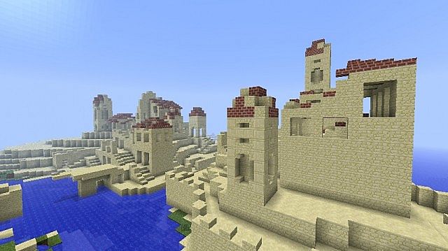 Desert City Minecraft Map