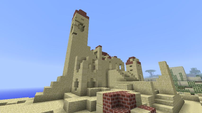 Desert City Minecraft Map