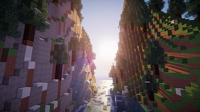 Another awesome custom terrain Minecraft Map