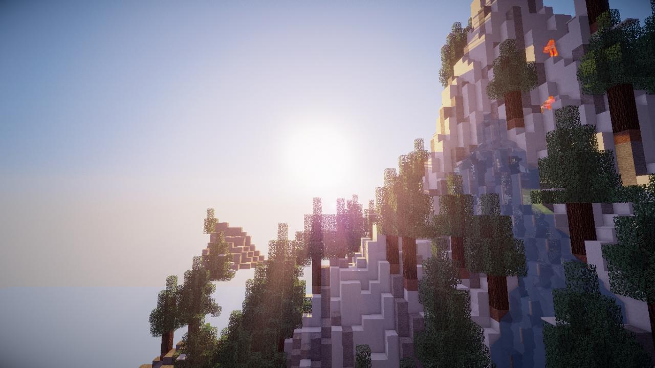 Another awesome custom terrain Minecraft Map