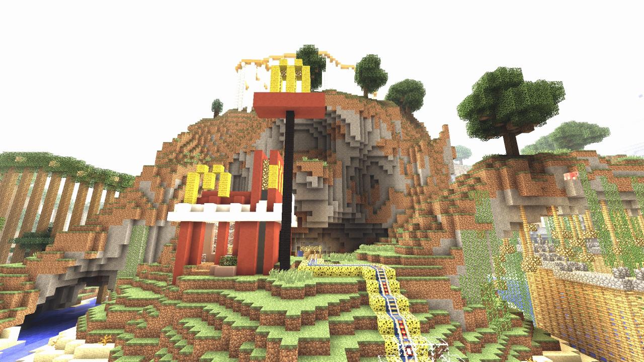 The Mix-up Coaster Minecraft Map