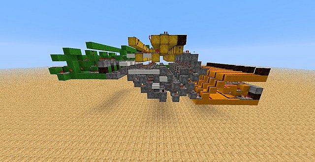Compact multiplication 8-bit ALU module Minecraft Map