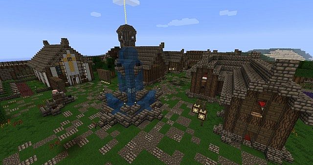 Little Medieval Town Minecraft Map
