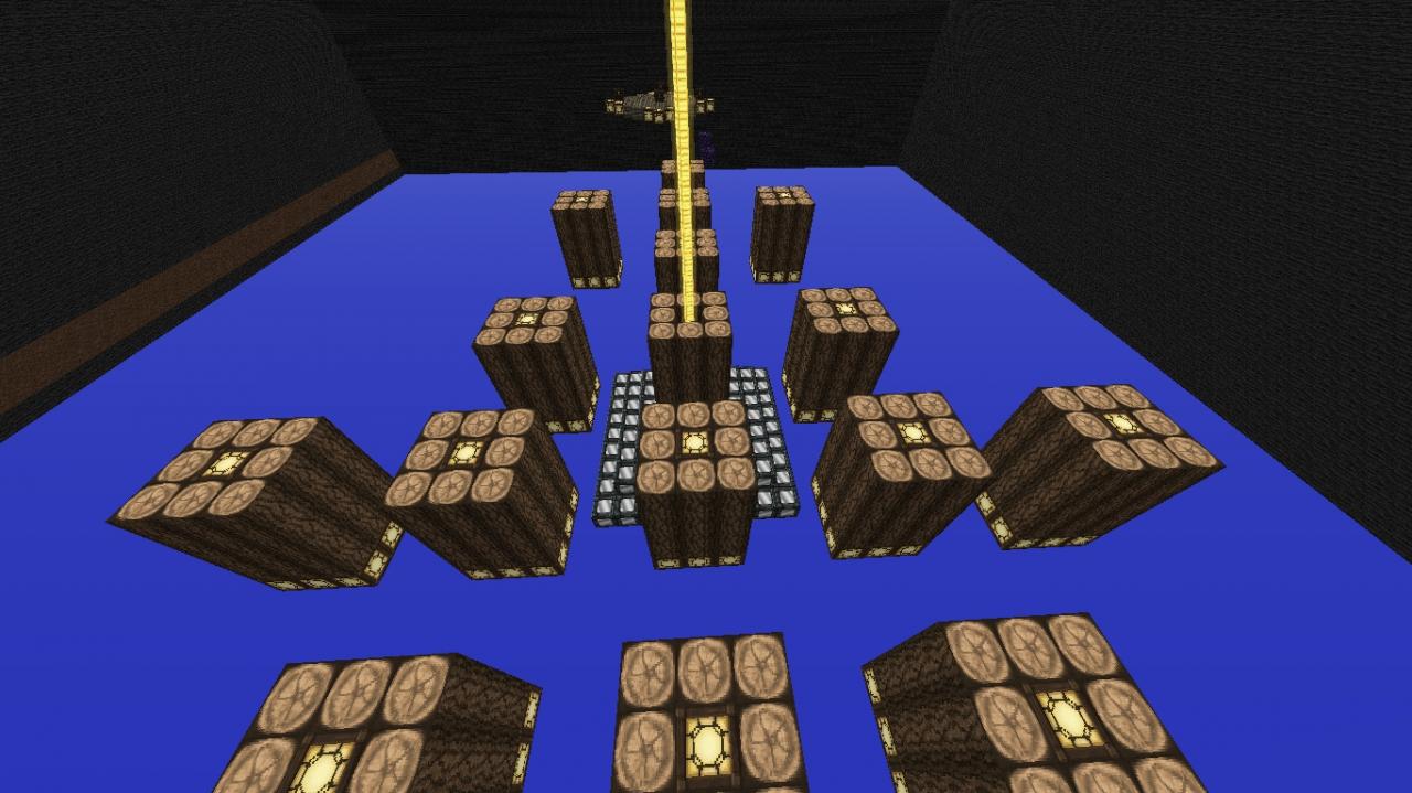 Pillars Mini-Game!(Need more than 3 people to play) Minecraft Map