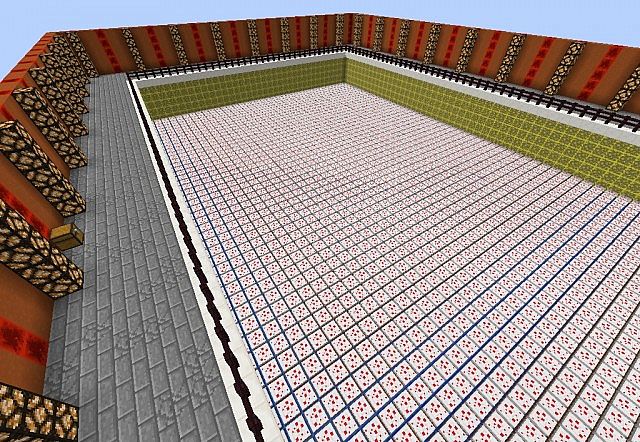 CAKE Spleef 1.7 minigame Minecraft Map