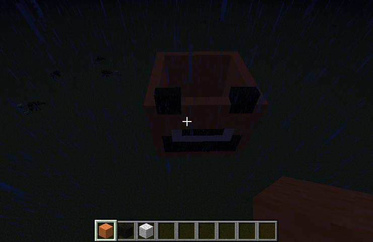 Notch head Minecraft Map