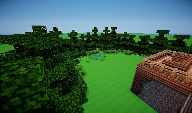 Wilderness Luxury Minecraft Map