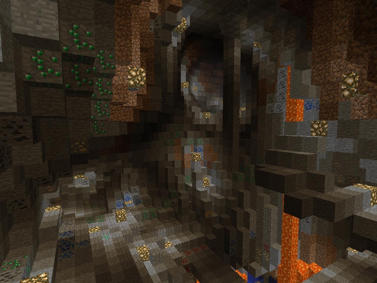 Server spawn point: The cave Minecraft Map