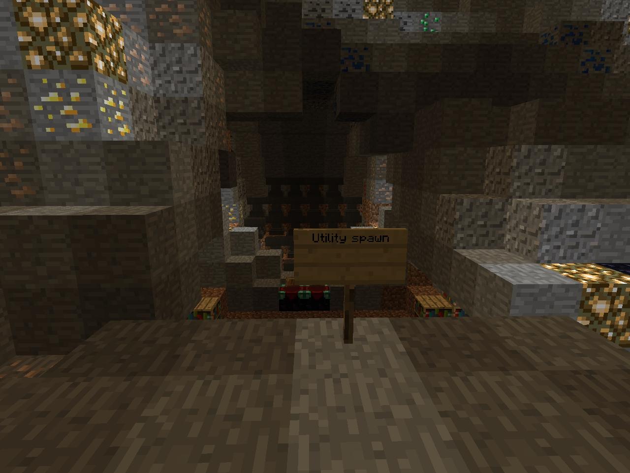 Server spawn point: The cave Minecraft Map