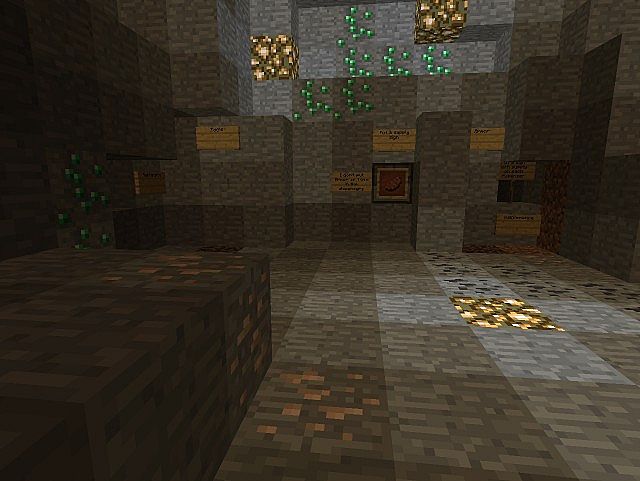 Server spawn point: The cave Minecraft Map