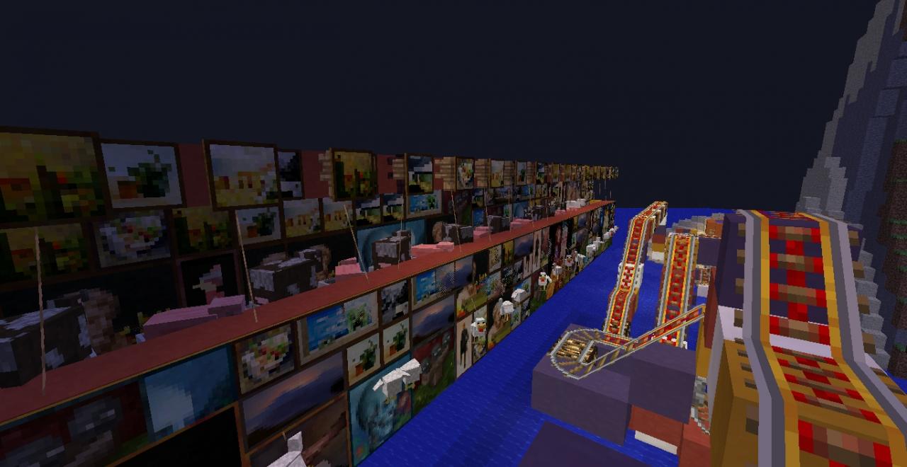 Animal Carnival --- Rollercoaster Minecraft Map