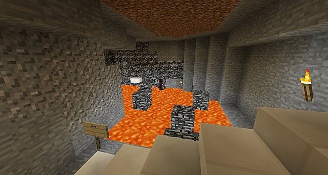 Bedrock Adventure MAP 2.0 version! 1.6.2+ Minecraft Map