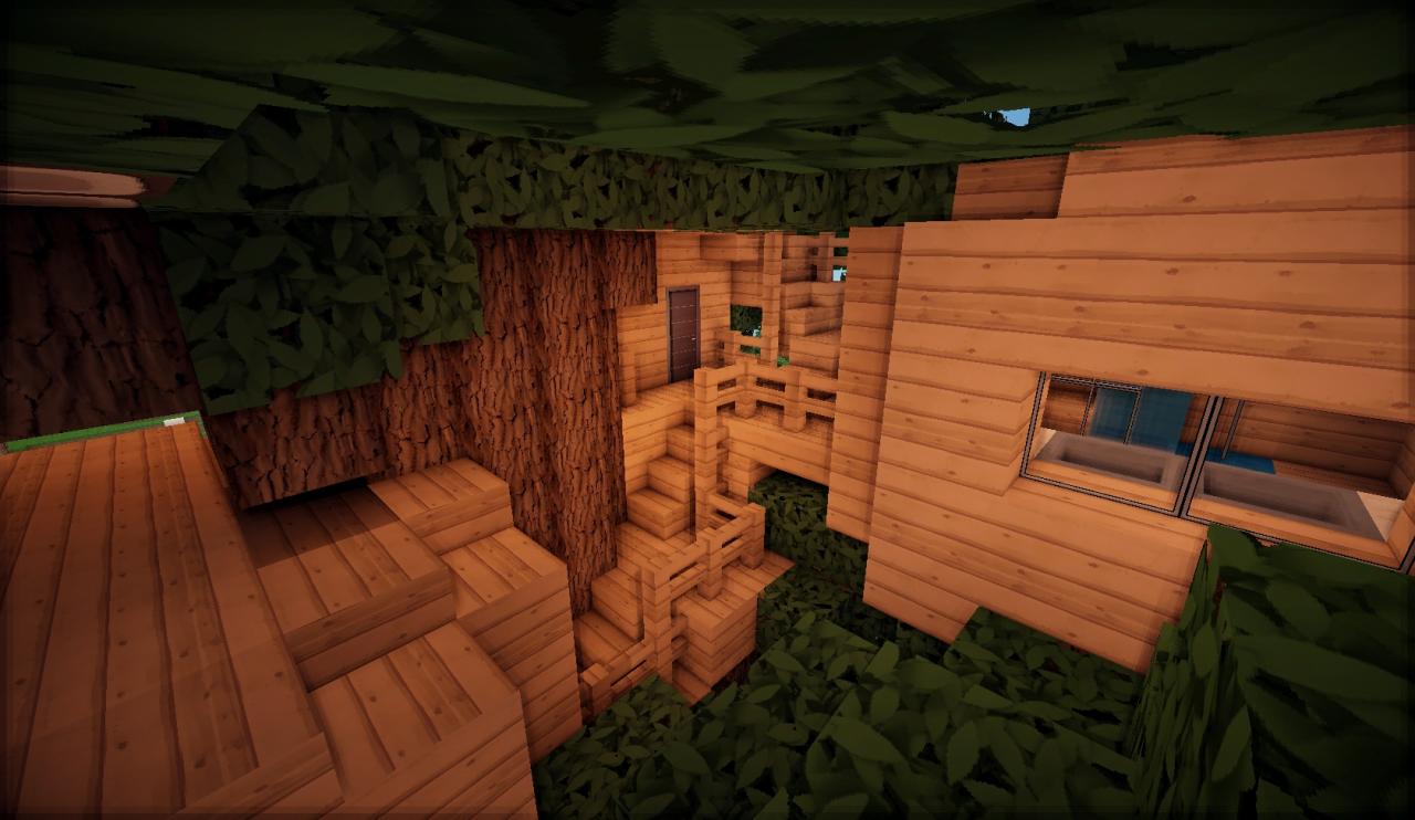 Gigantic Treehouse Minecraft Map