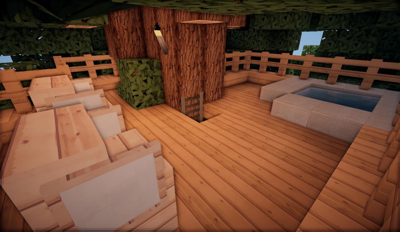 Gigantic Treehouse Minecraft Map