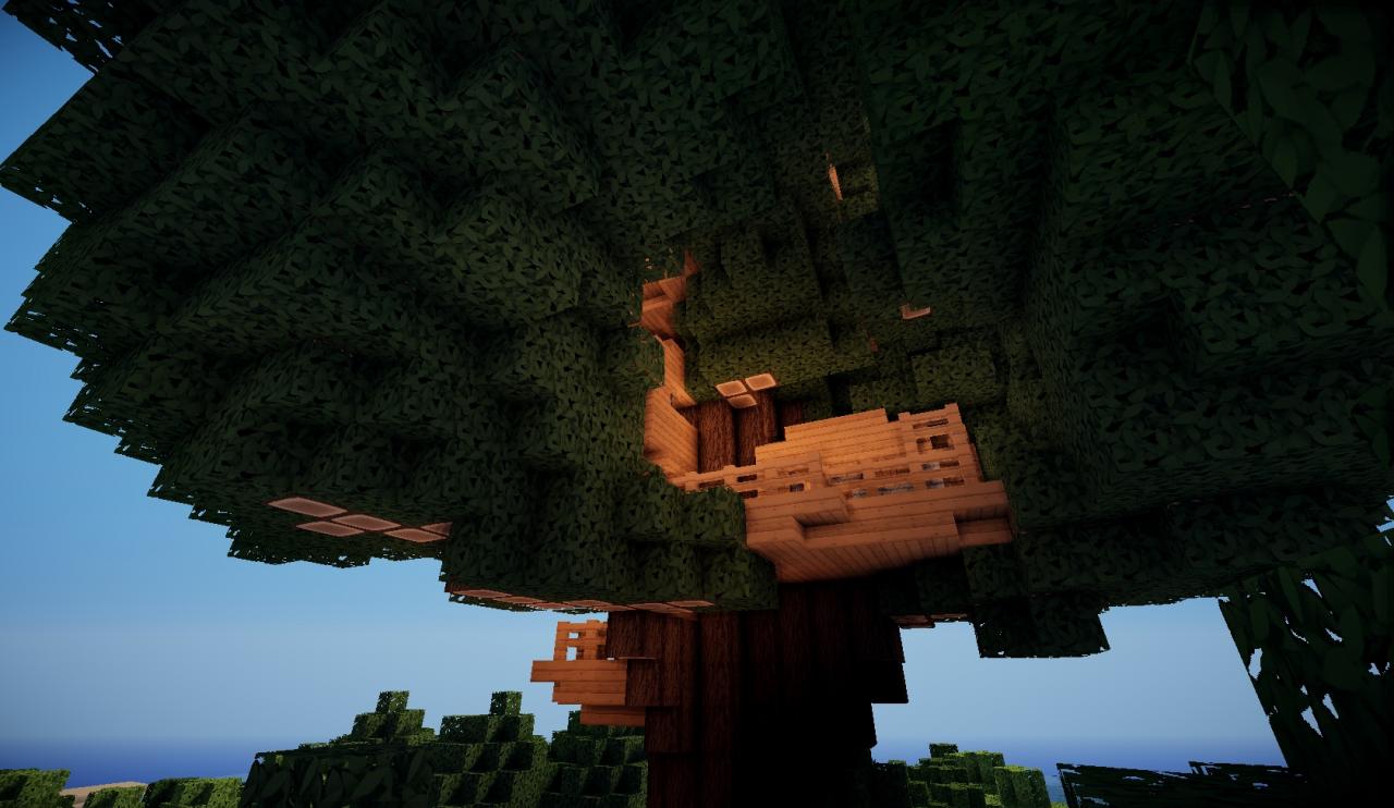 Gigantic Treehouse Minecraft Map
