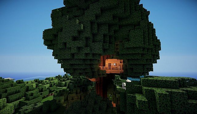 Gigantic Treehouse Minecraft Map