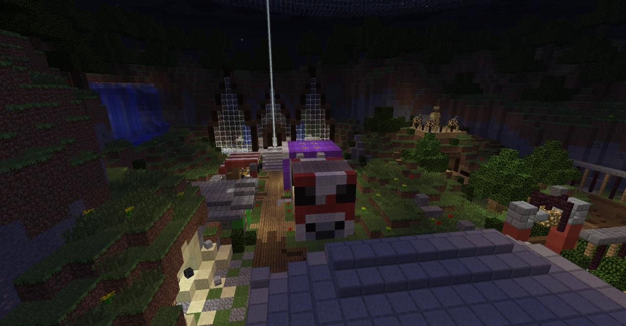 Prop hunt map: Zedwork Cityregion Minecraft Map