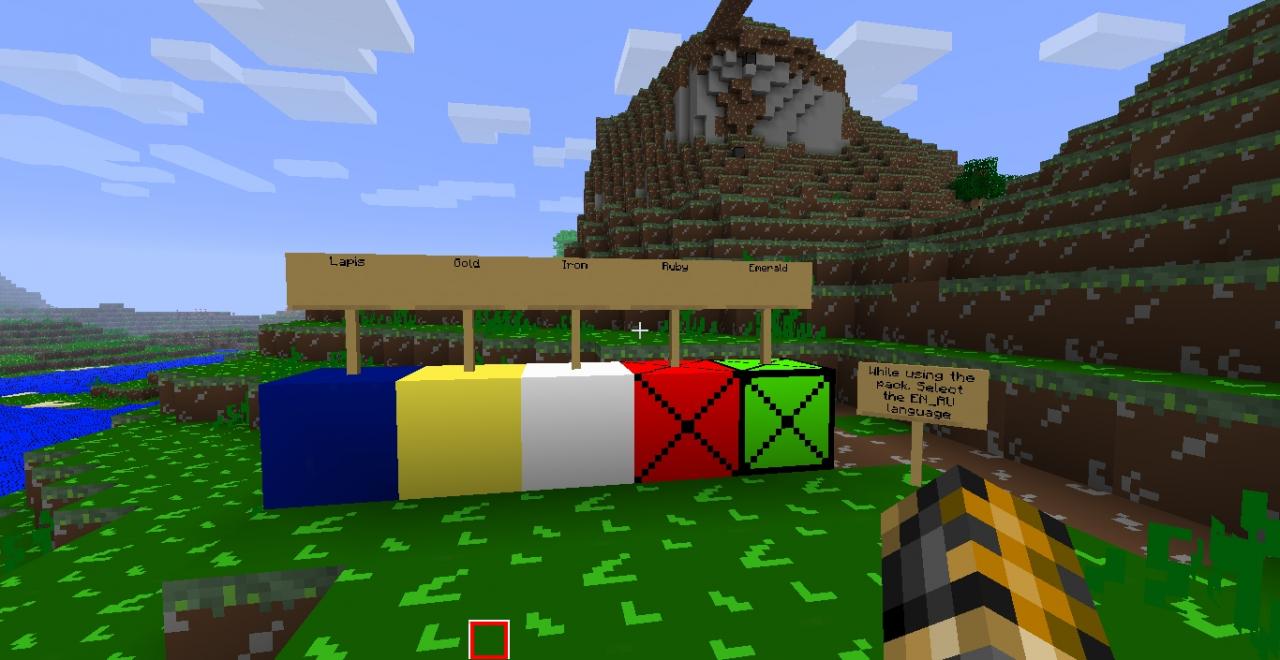 Solid Colors Pack Minecraft Texture Pack