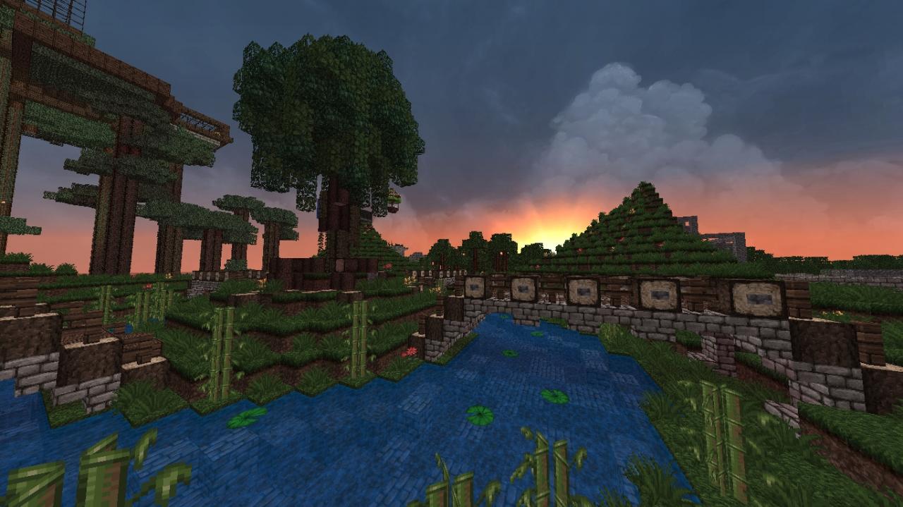 Plotme Server {Custom Terrain} Minecraft Map