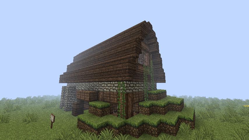 Medieval Witch Hut Minecraft Map
